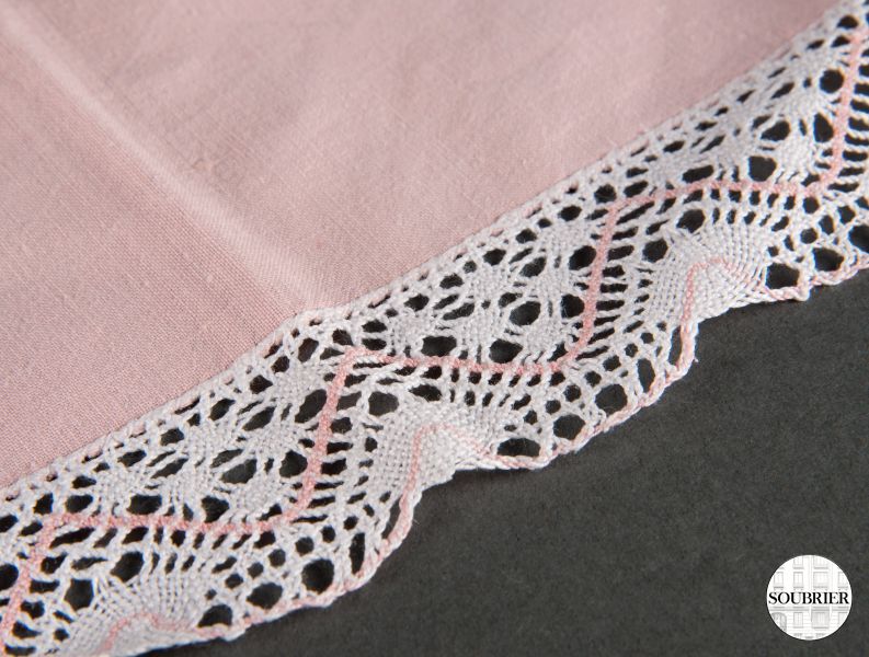 Napperon rectangulaire Soubrier - Louer Tissus Nappe XXe